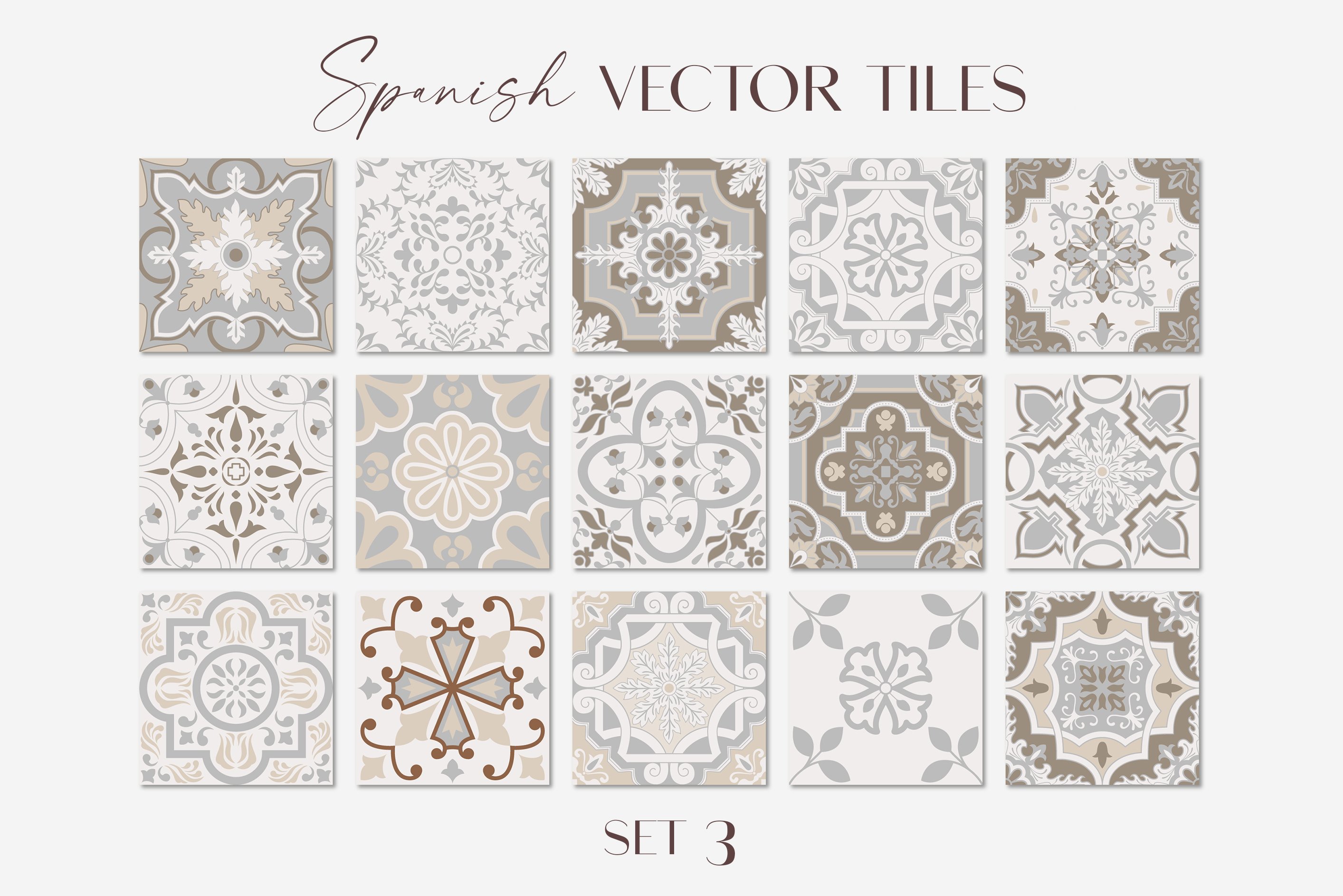 Mexican Tile Vector Pattern