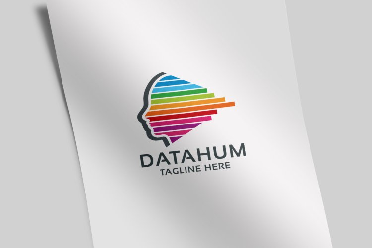 Data Human Logo (908104) | Logos | Design Bundles