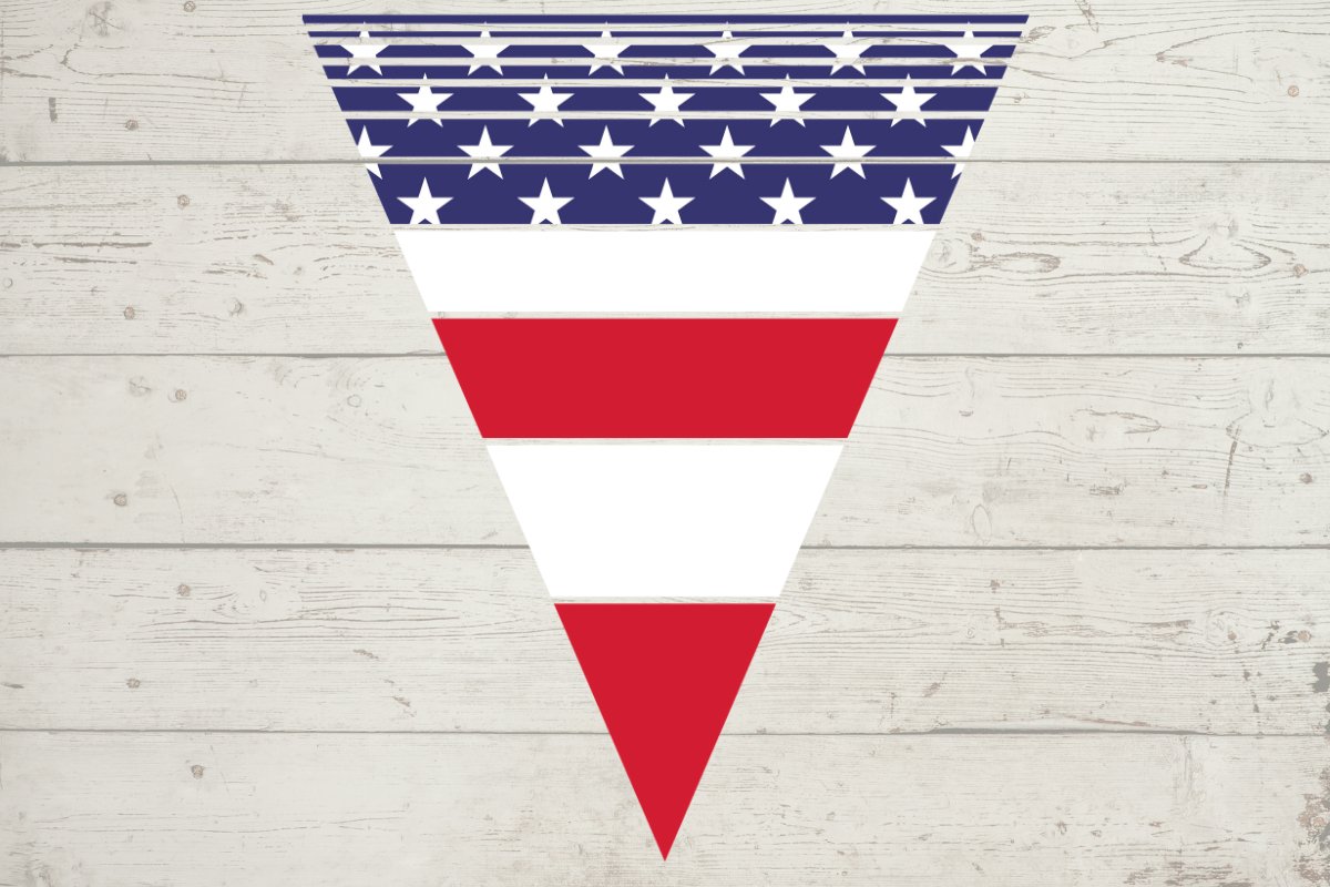 USA Flag Sublimation Craft (923259) | Elements | Design Bundles