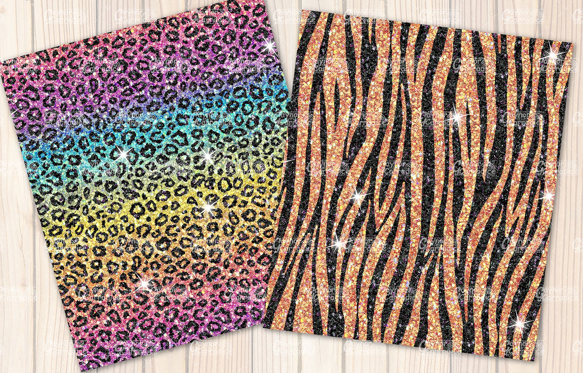 Animal print seamless Glitter backgrounds (568686) | Backgrounds ...