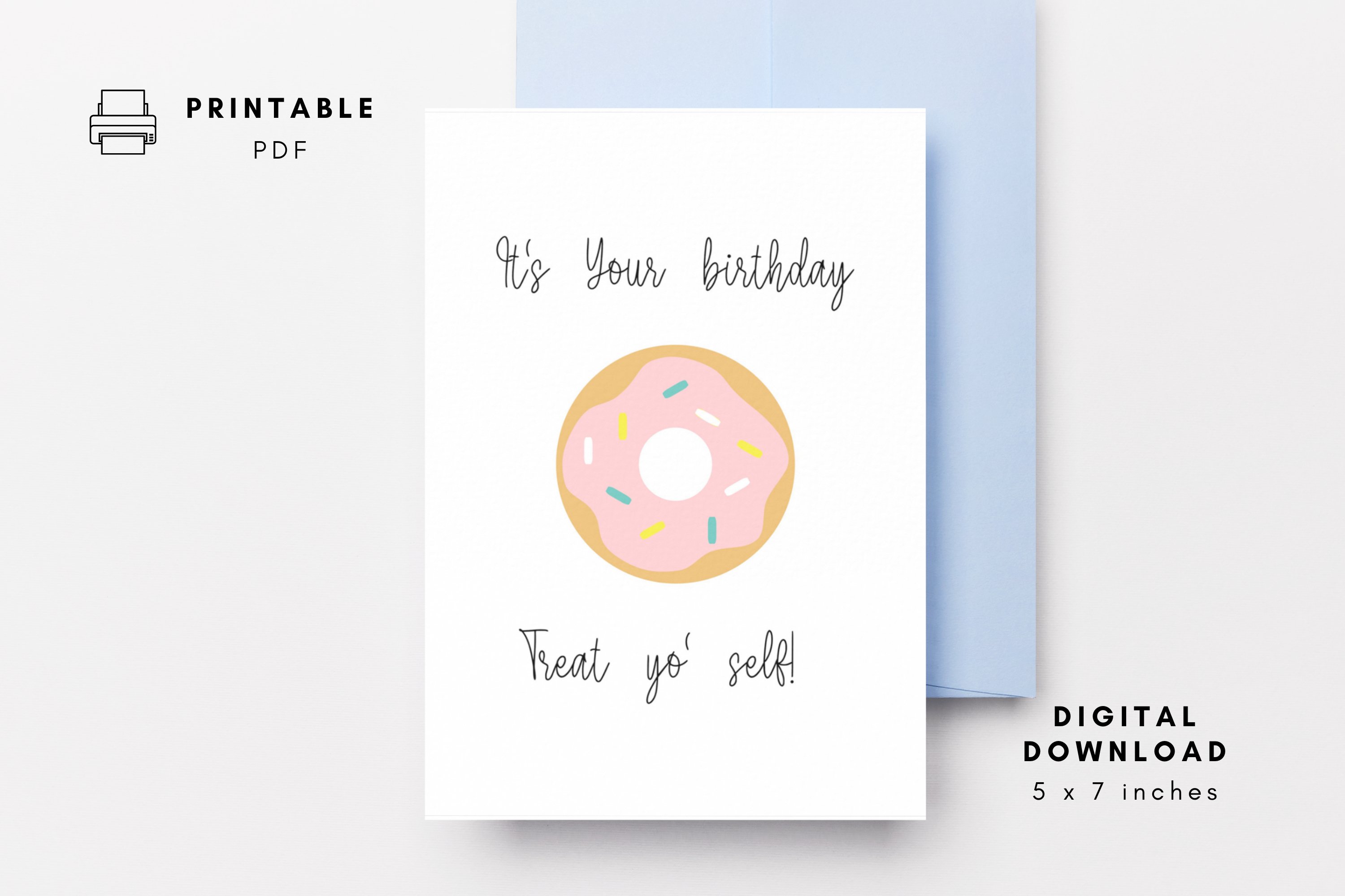 Birthday Card Template Printable