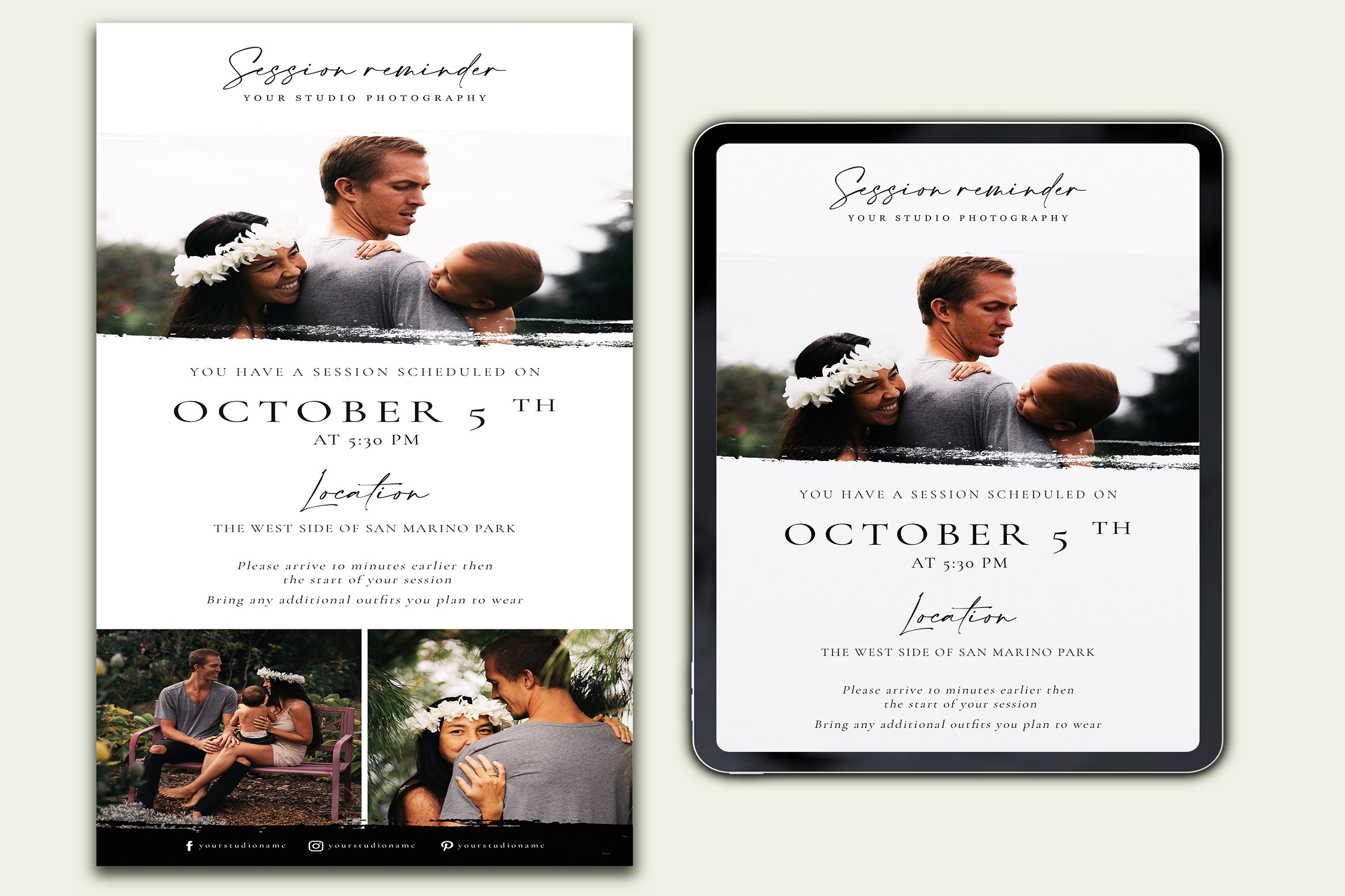 Email session reminder Email Newsletter template (114865) | Newsletter ...