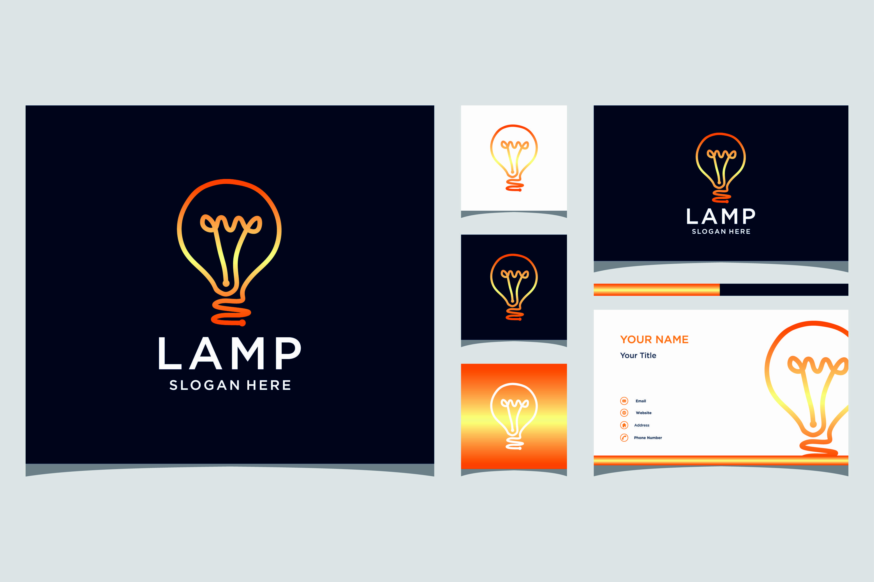 Lamp Logo Design (1732790)