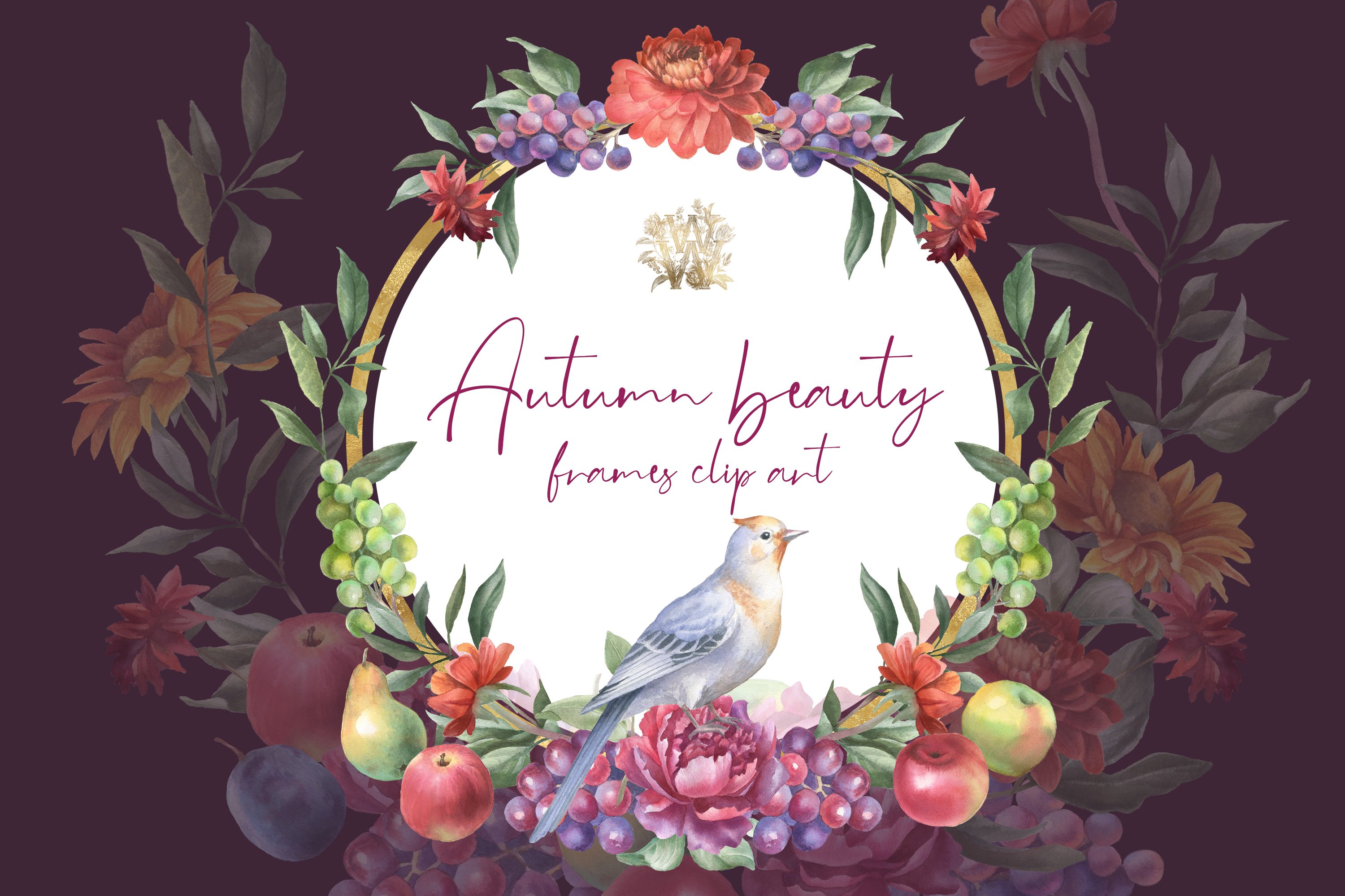 Thanksgiving Frames Clip Art