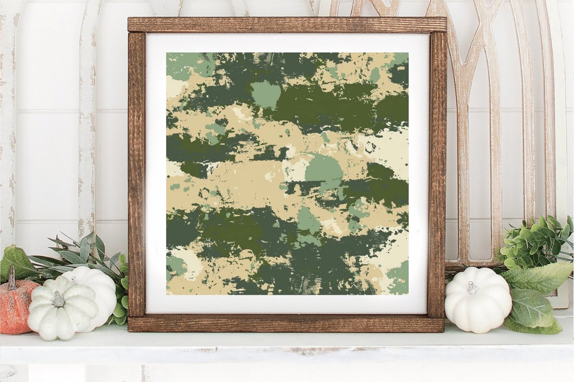 Army Camouflage Wallpaper Border