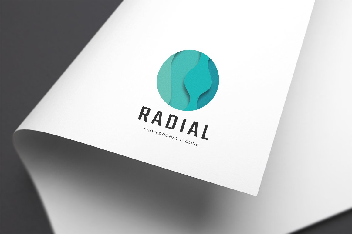 Radial Logo (673703) | Logos | Design Bundles