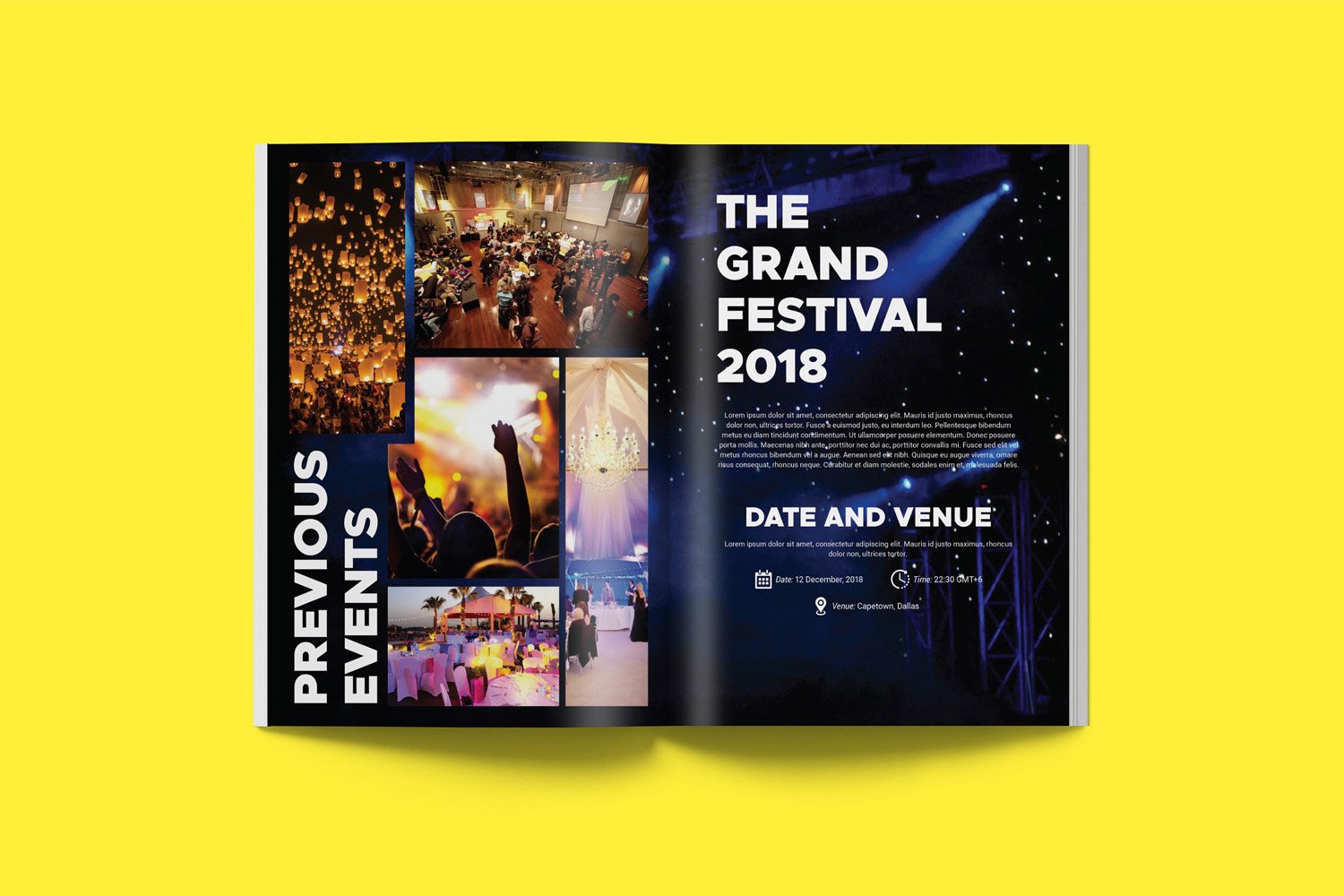 Event Proposal Template (570971) | Brochures | Design Bundles