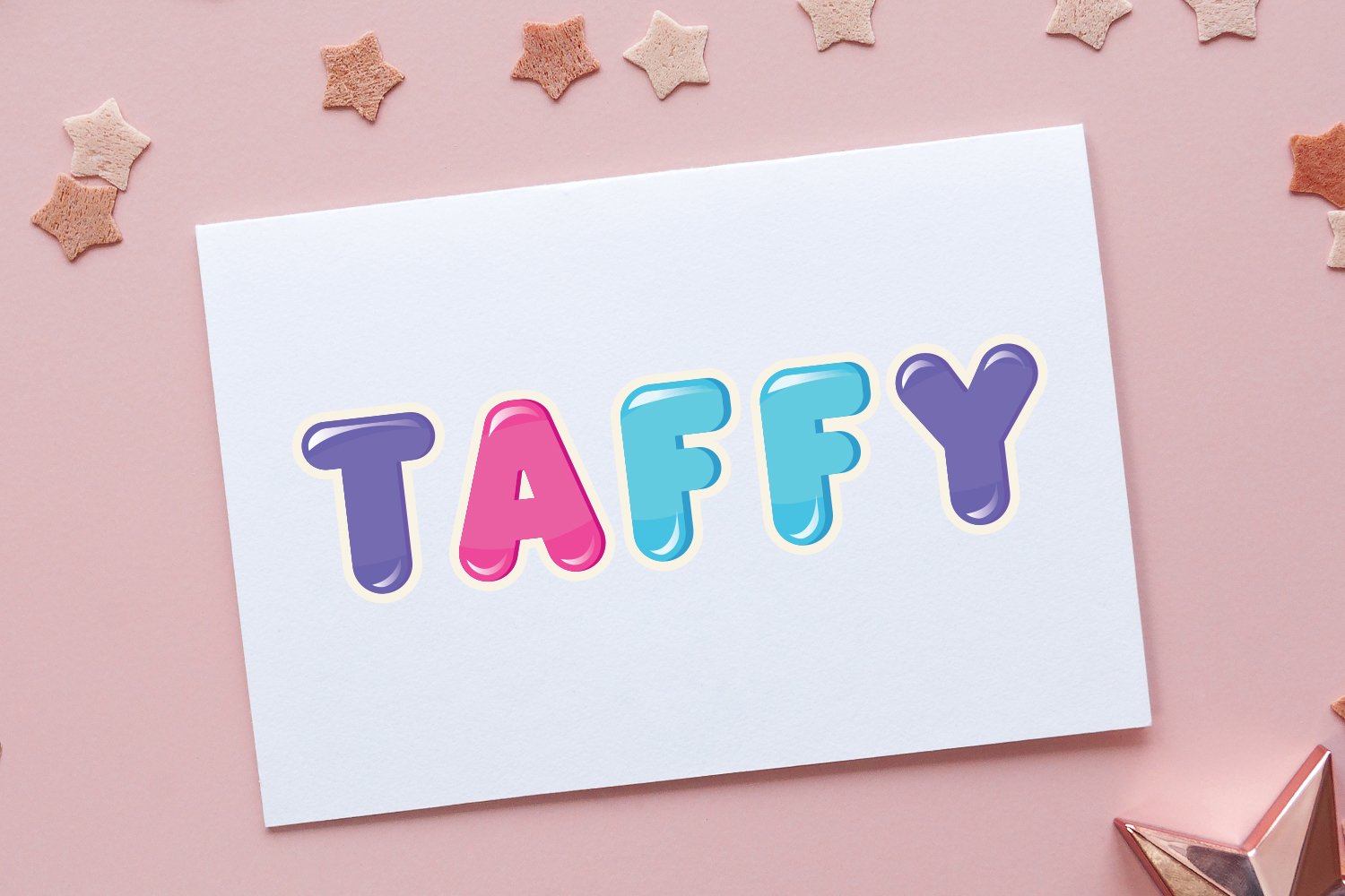 The Candy Alphabet Set