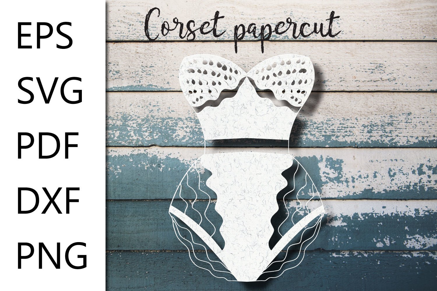 Paper Corset Template
