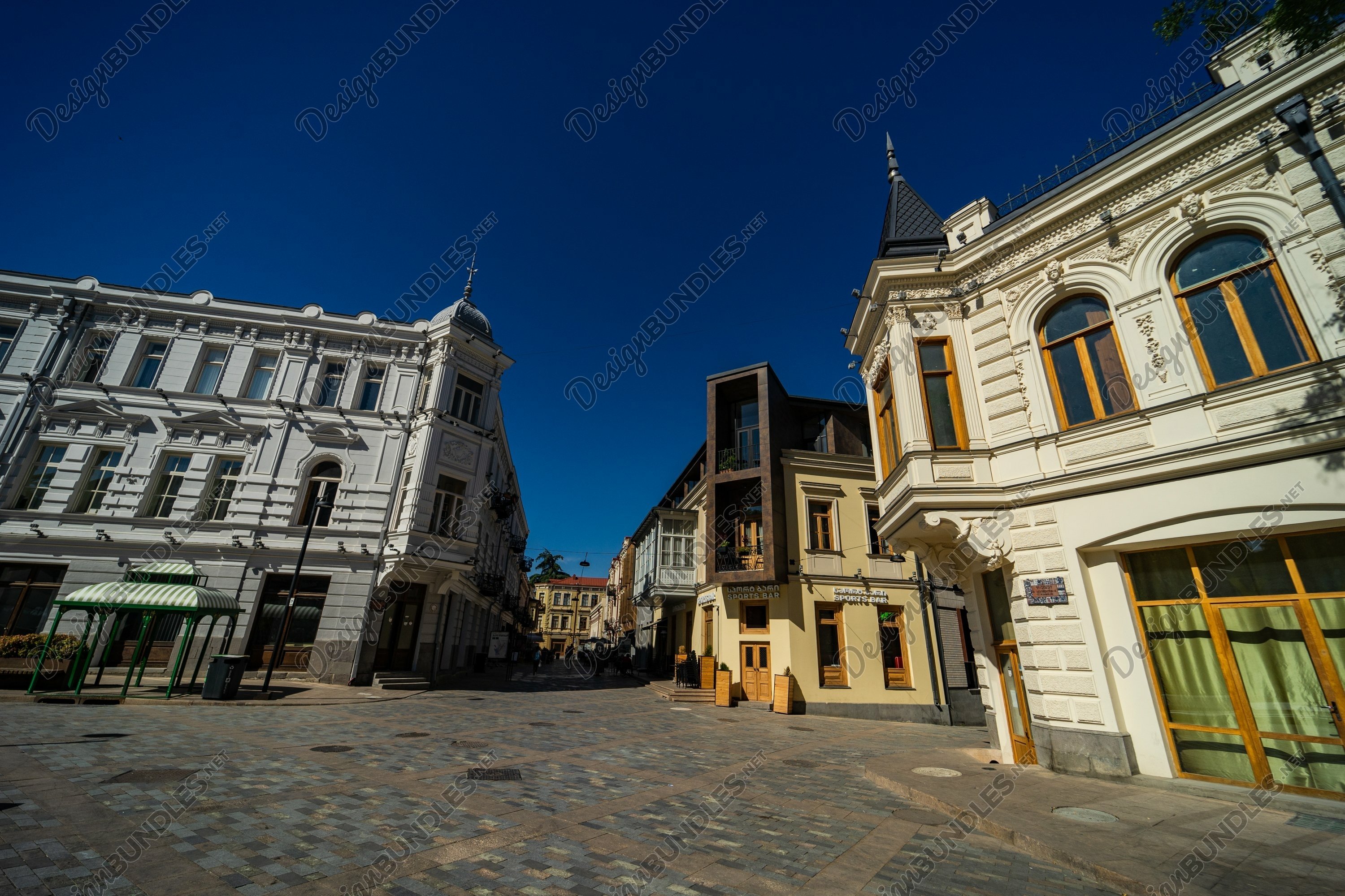 Tbilisi city centre architecture (2225598) | Architecture | Design Bundles
