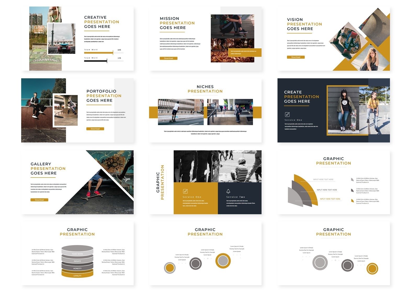 Tanah - Powerpoint Template (335835) | Presentation Templates | Design ...