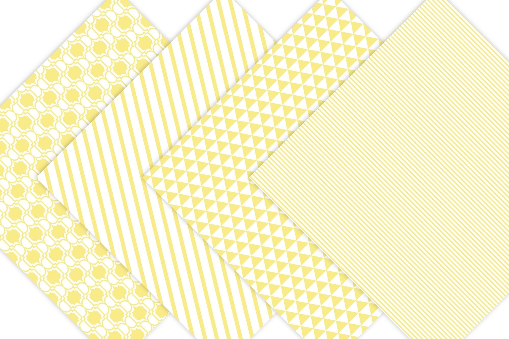 Yellow Digital Paper (14910) | Backgrounds | Design Bundles