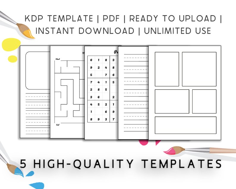 KDP Bundle l Kids Edition (983216) | Book Publishing | Design Bundles