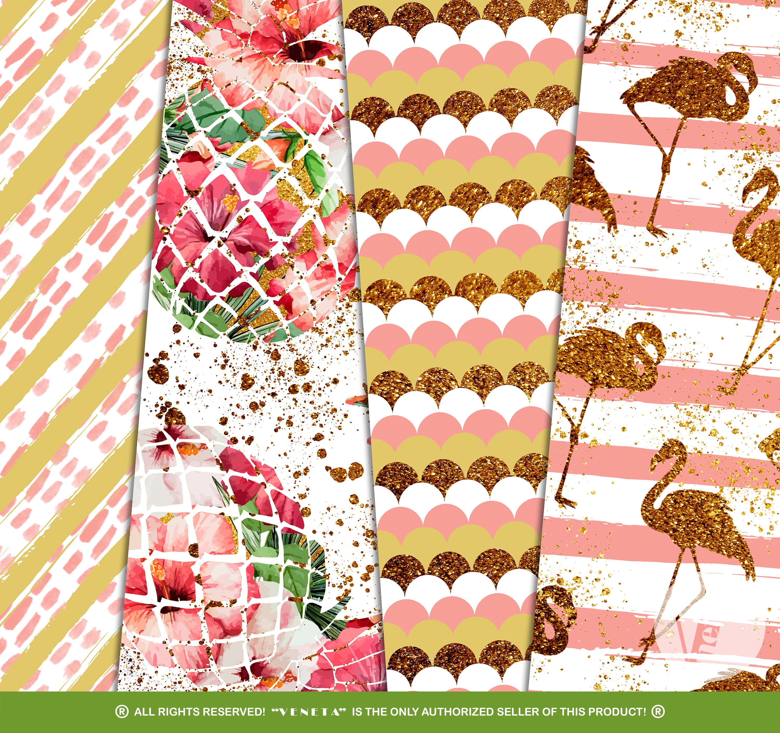 Tropical Fun | BASIC | Digital Paper Pack | Aloha Hawaii Kit (103569 ...