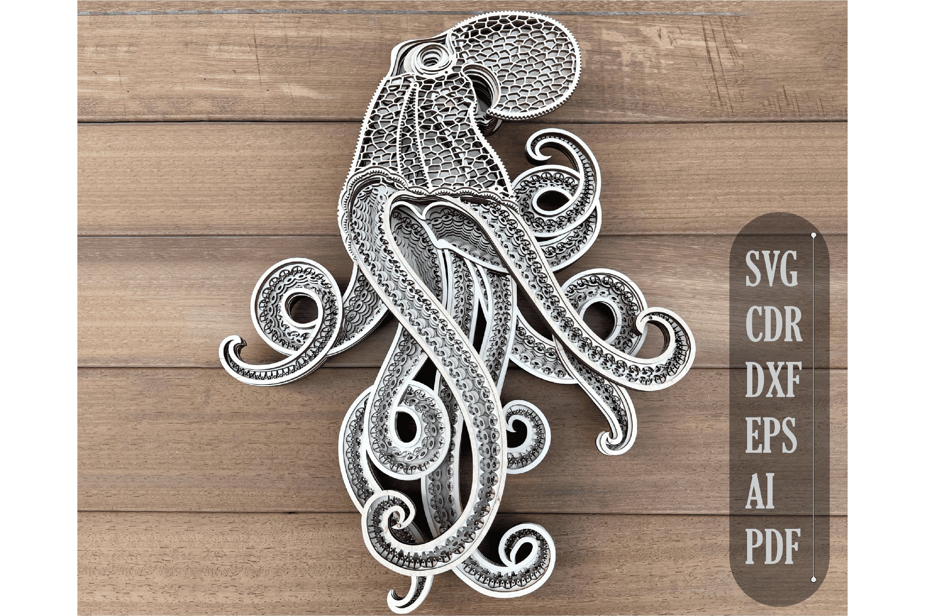 Octopus Cut Out