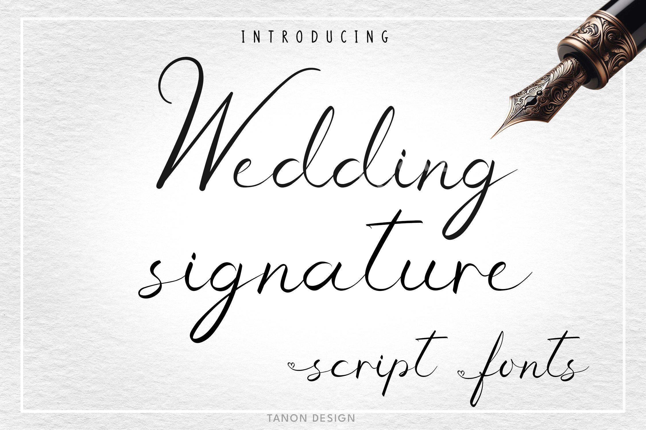 Wedding Invitation Calligraphy Fonts