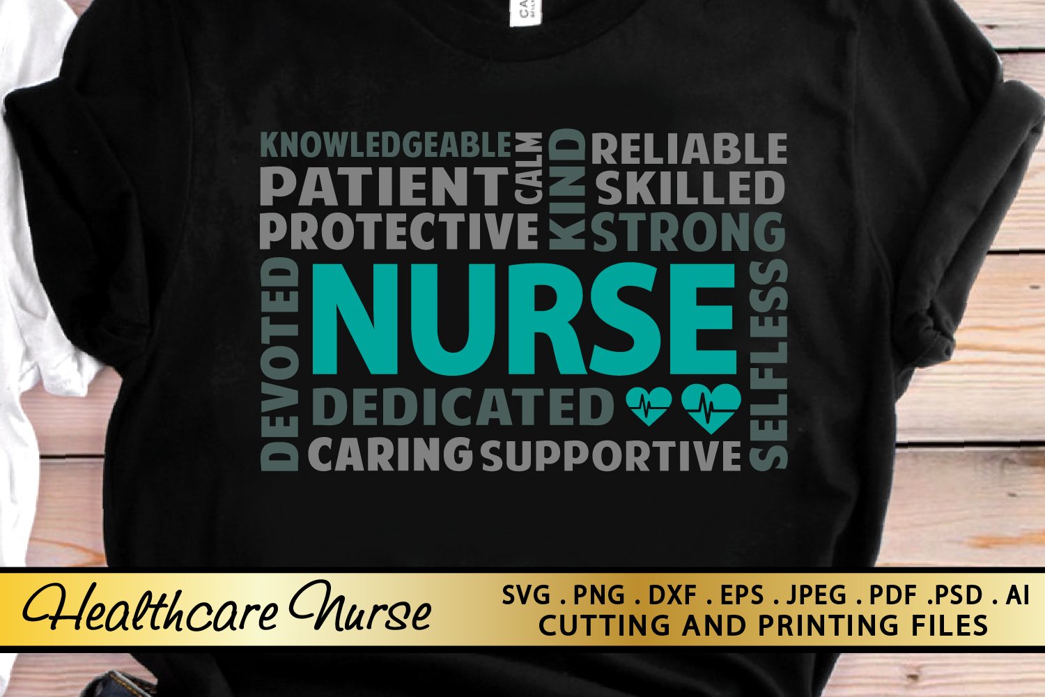 Nurse SVG PNG EPS DXF Nursing SVG Cutting and Printing Files (790192 ...