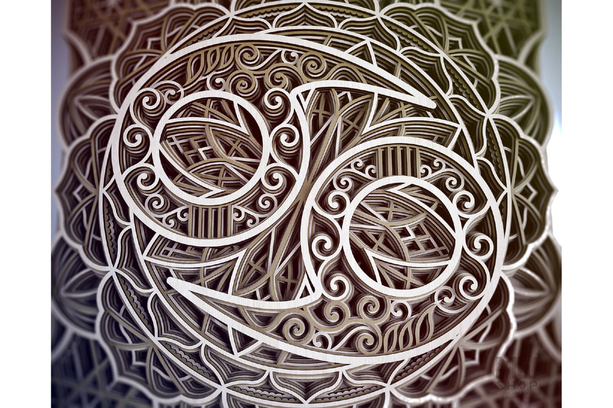 Cancer Zodiac Sign, Multilayer Cancer Mandala pattern (579674) | Laser ...