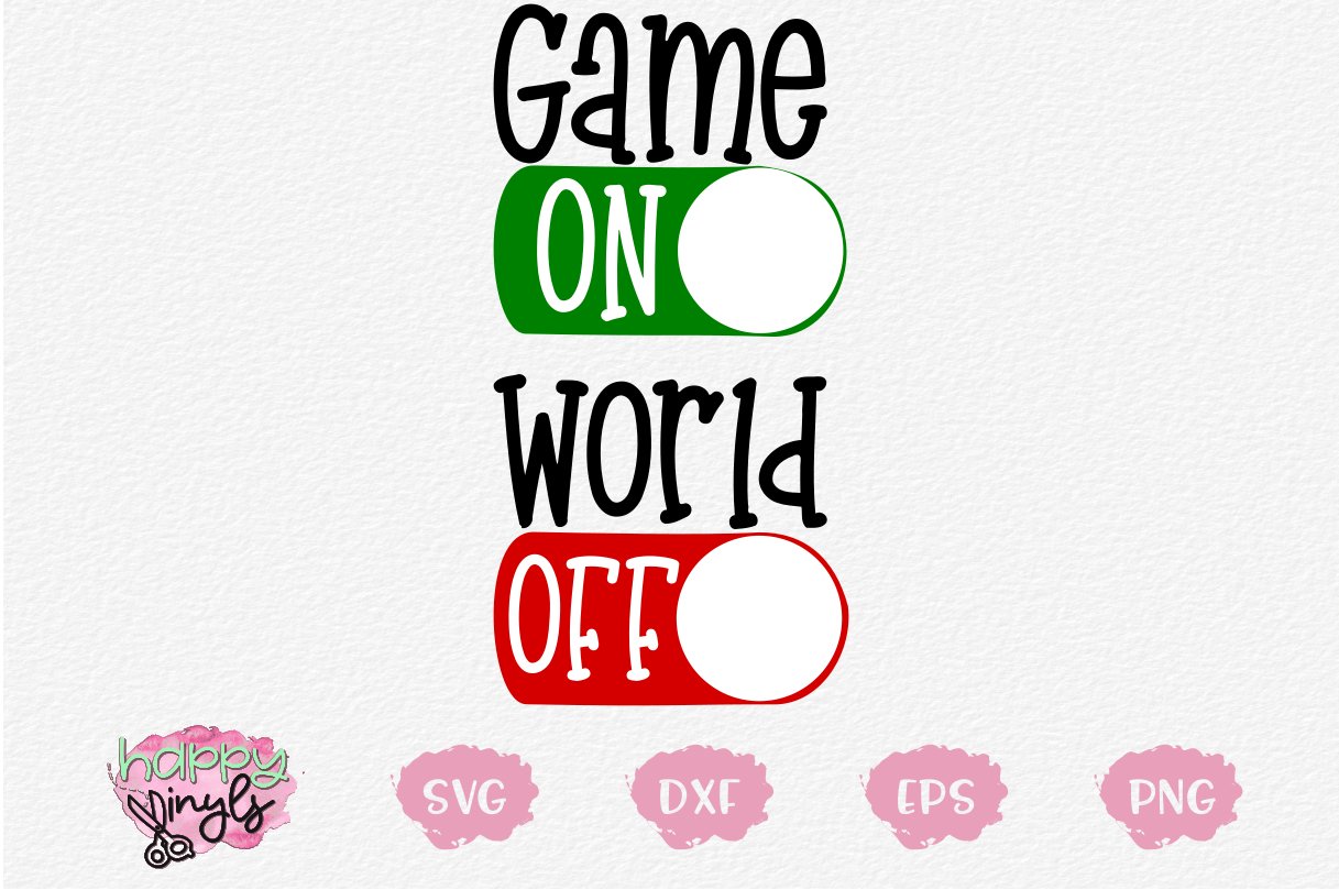 Game On World Off - A Gaming SVG
