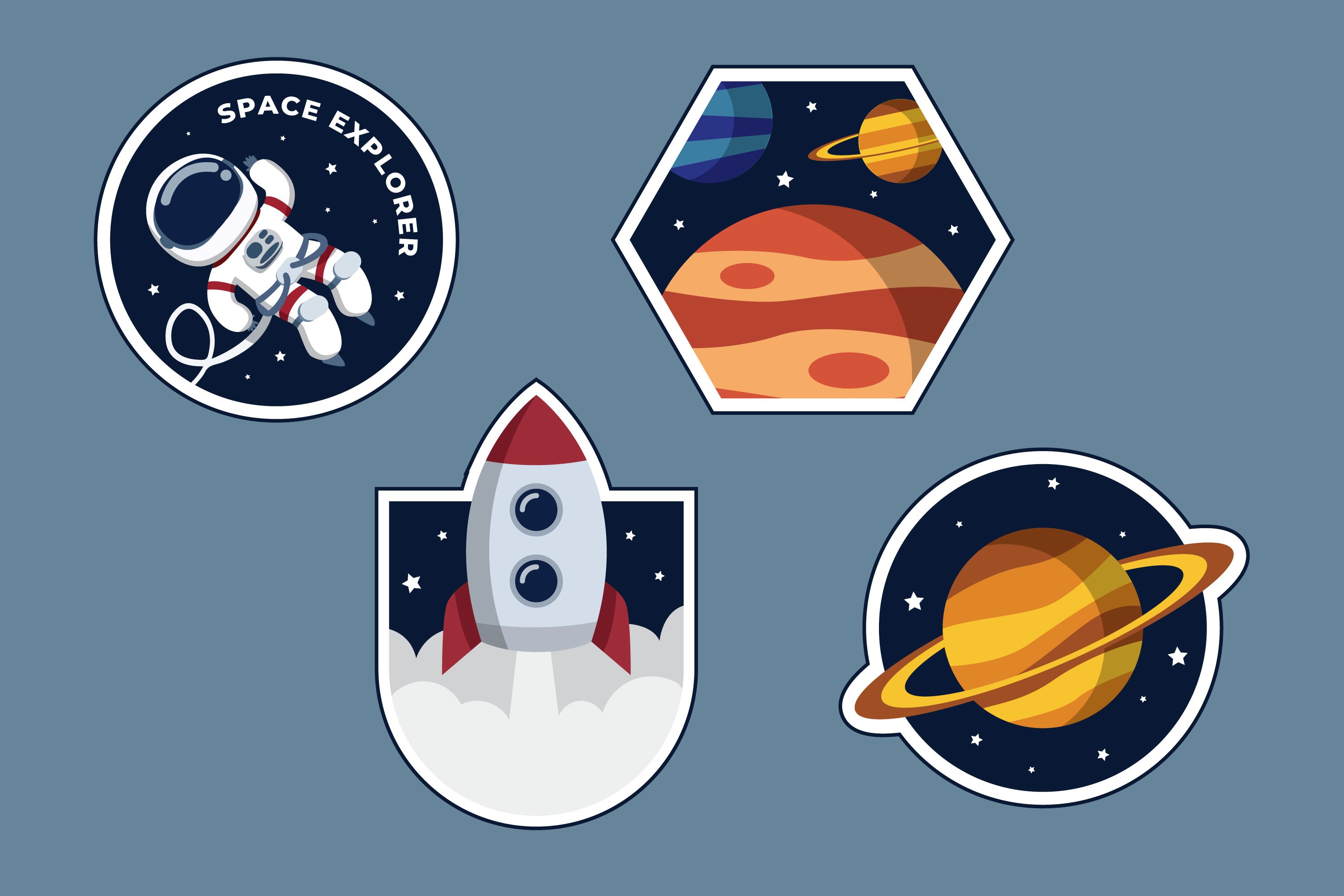 Galaxy Badge Collection