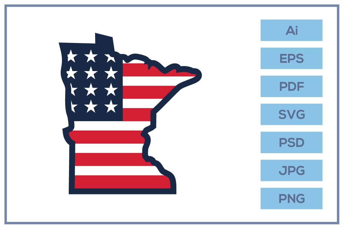 United States Map Of Minnesota
