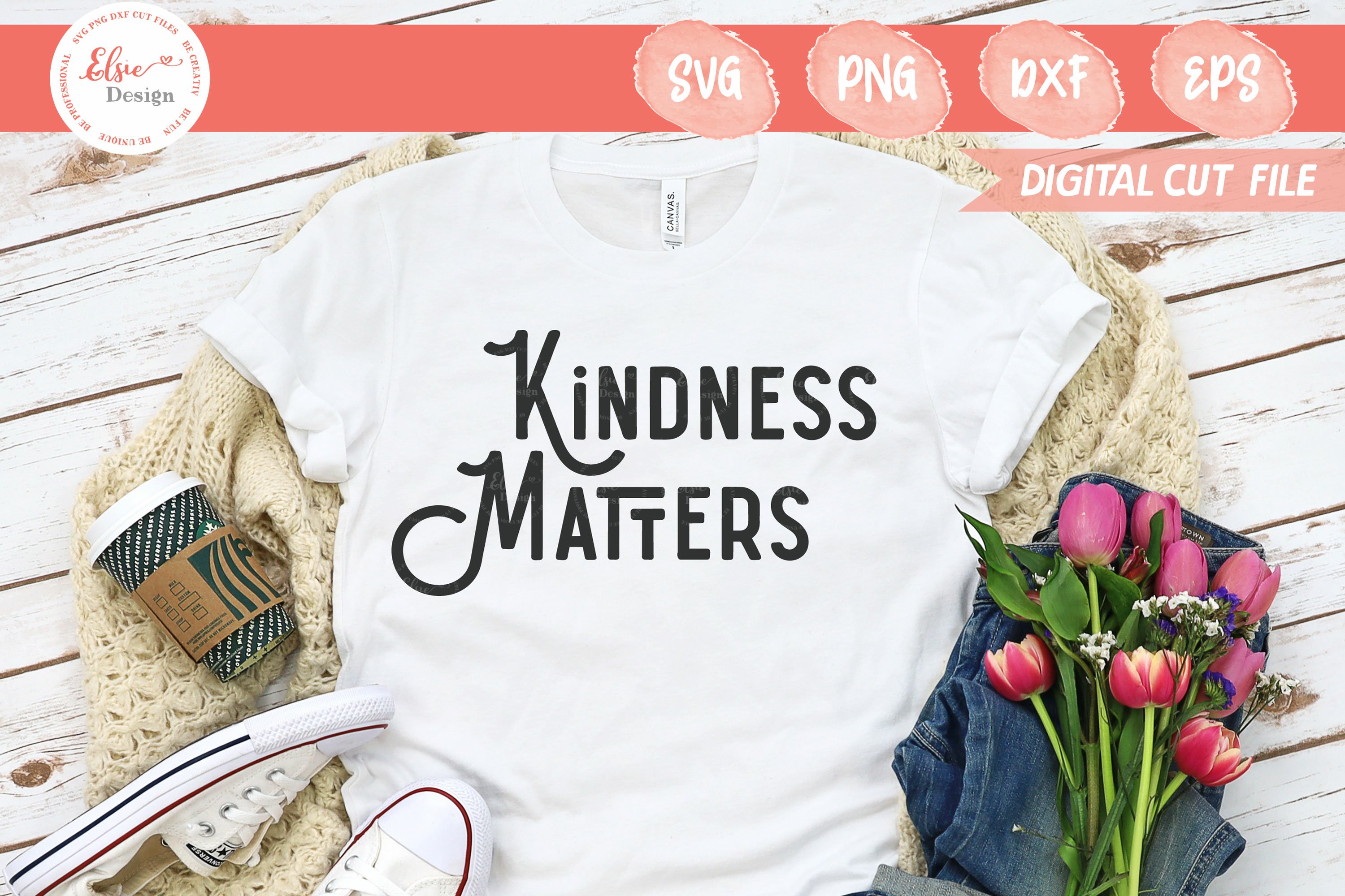 Kindness Matters SVG Cut Files (1309913) | SVGs | Design Bundles