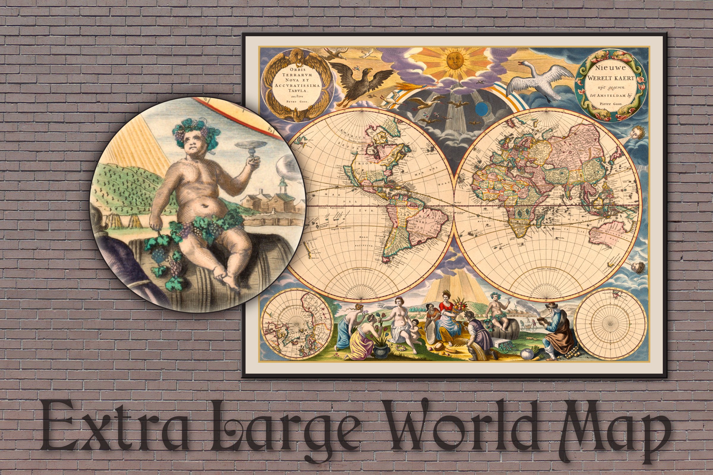 Download World Map Giant Wall