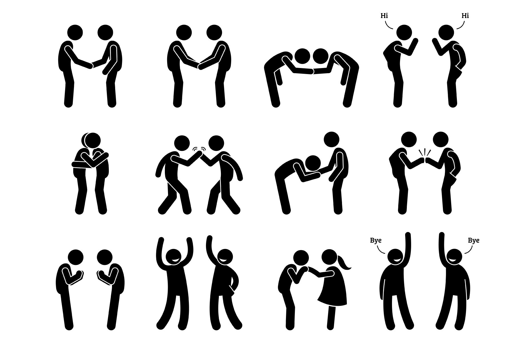 Stick Figure Meeting