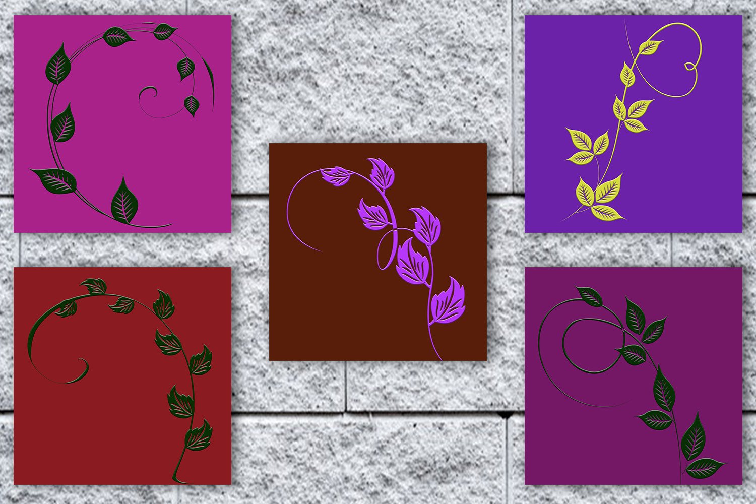 Floral Digital Paper, Floral Print, Paper Flowers, OFF (70420 ...