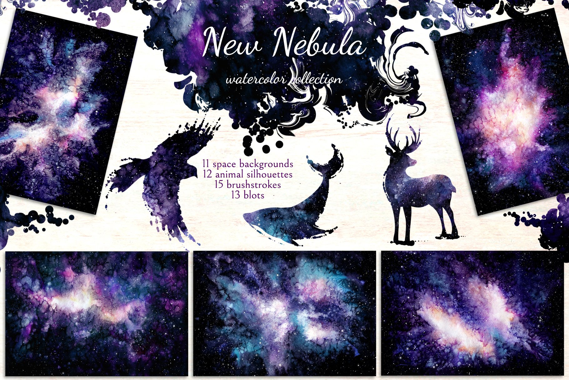 New Nebula (1051953) | Illustrations | Design Bundles