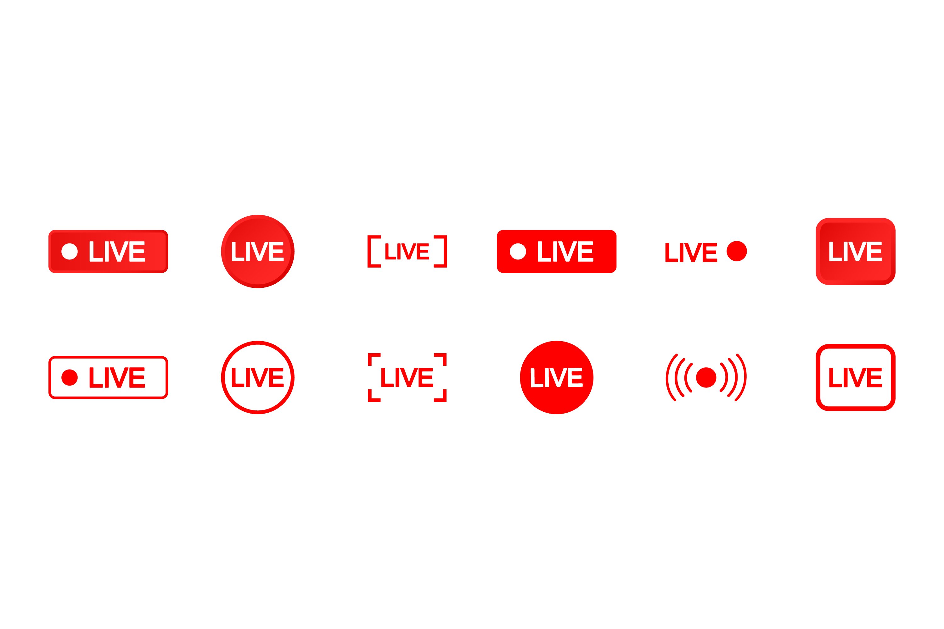 Live Stream Icon Files