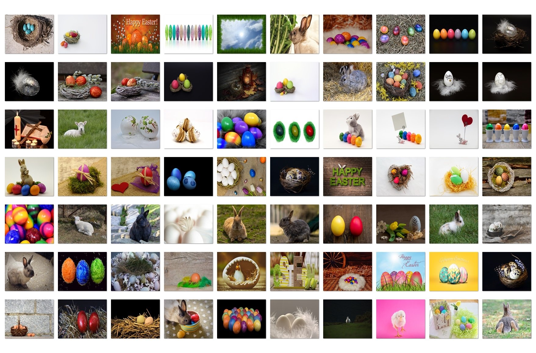 700 EASTER DIGITAL PHOTOSHOP OVERLAYS, BACKDROPS BACKGROUNDS (530330 ...