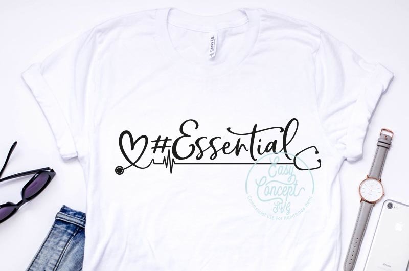 Essential Nurse (557996) | Cut Files | Design Bundles