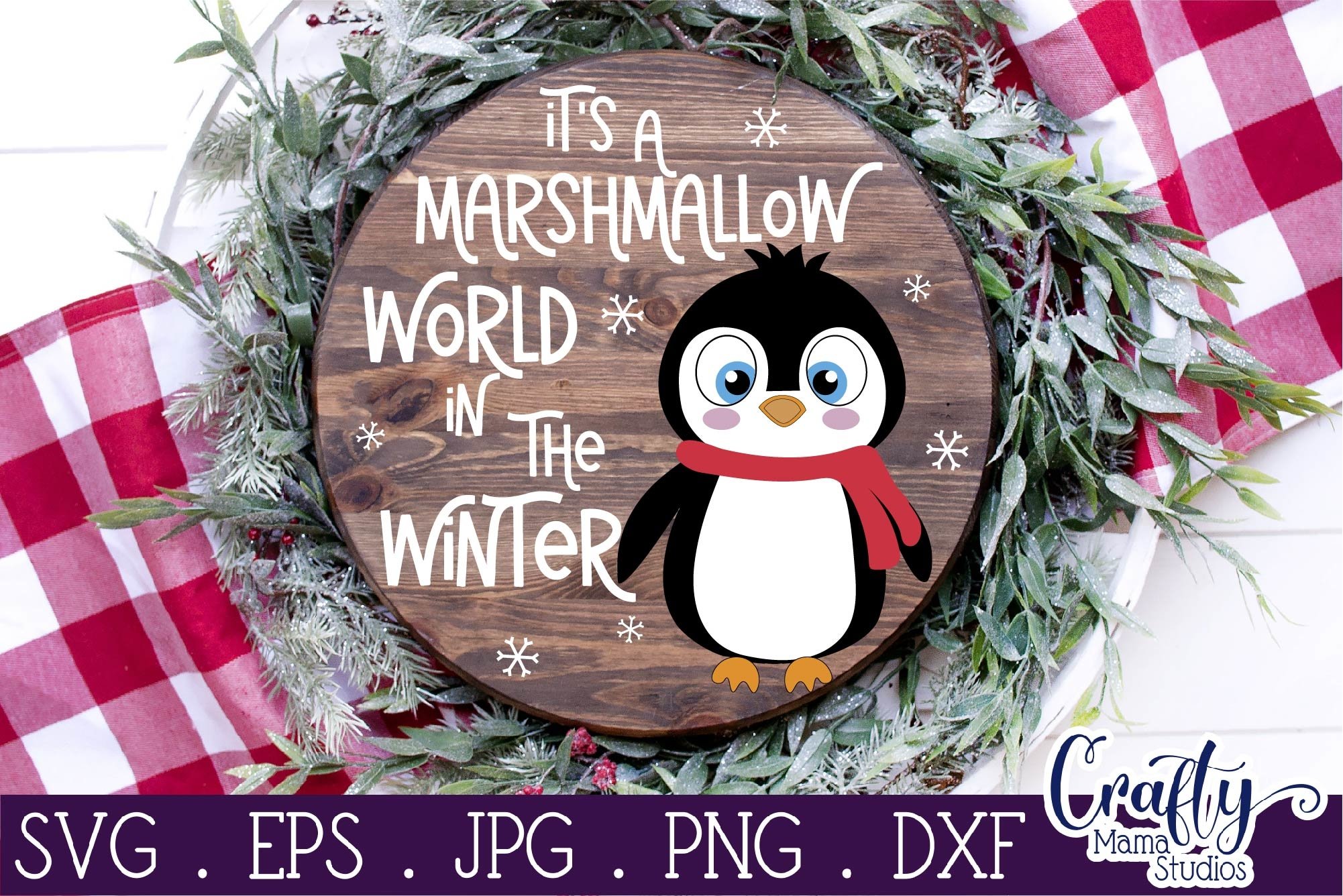 Christmas Svg, It's A Marshmallow World In The Winter Svg (1007556 ...
