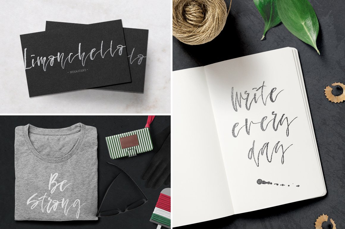 Fallen Angel - calligraphic font (18790) | Script | Font Bundles