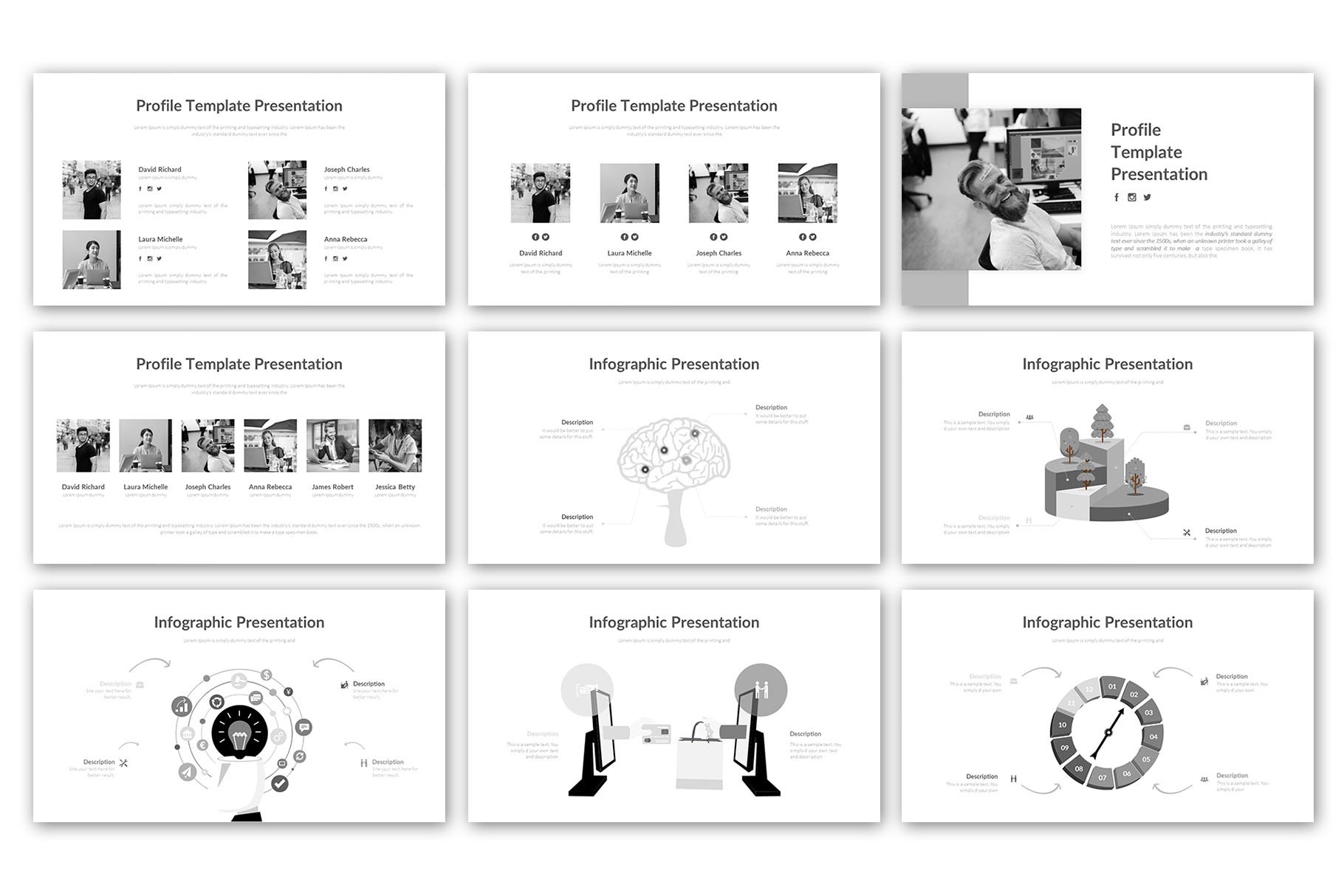 Portfolio - Presentation Template (318010) | Presentation Templates ...