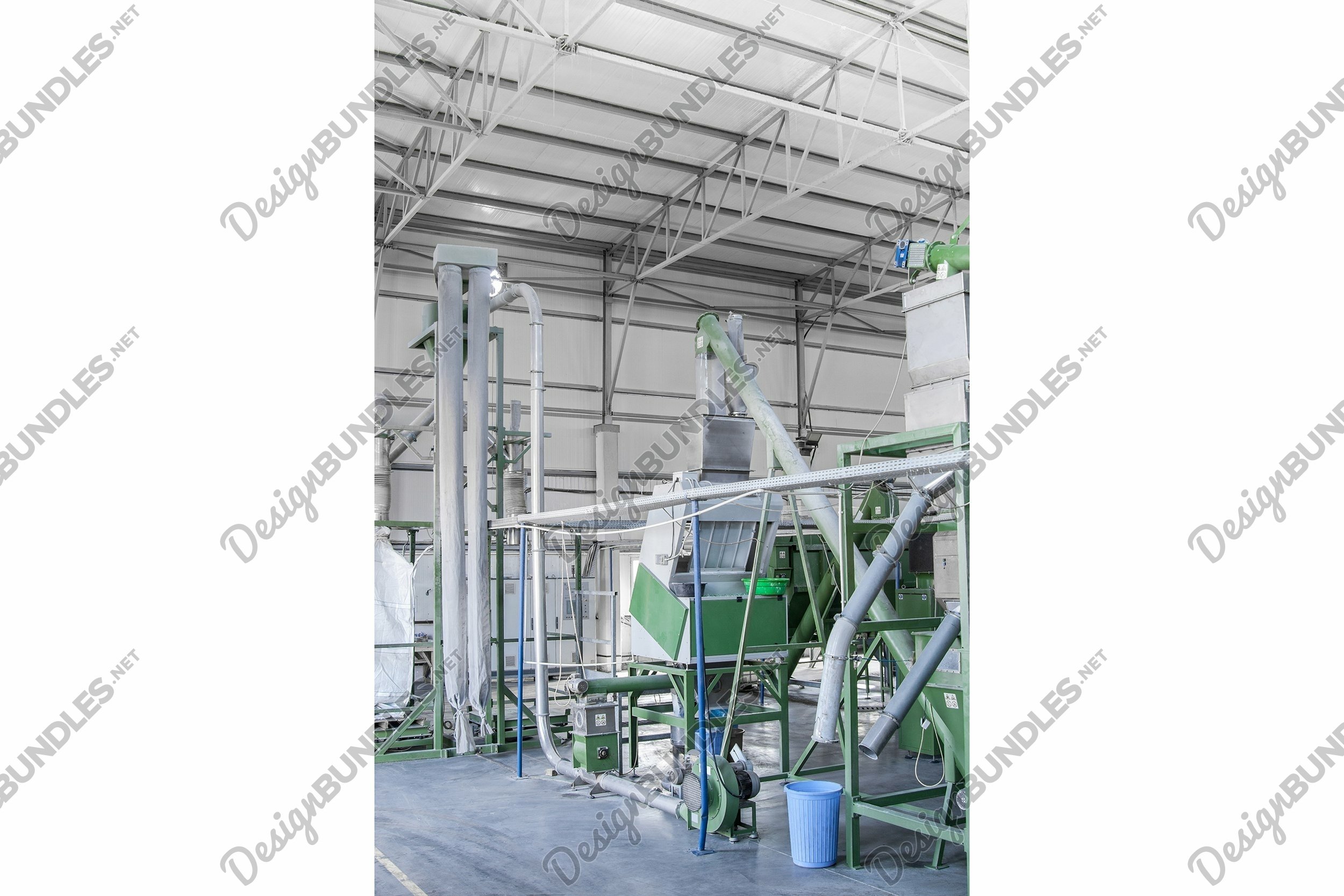 Plastic bottle recycling plant (1188353) | Industry | Design Bundles