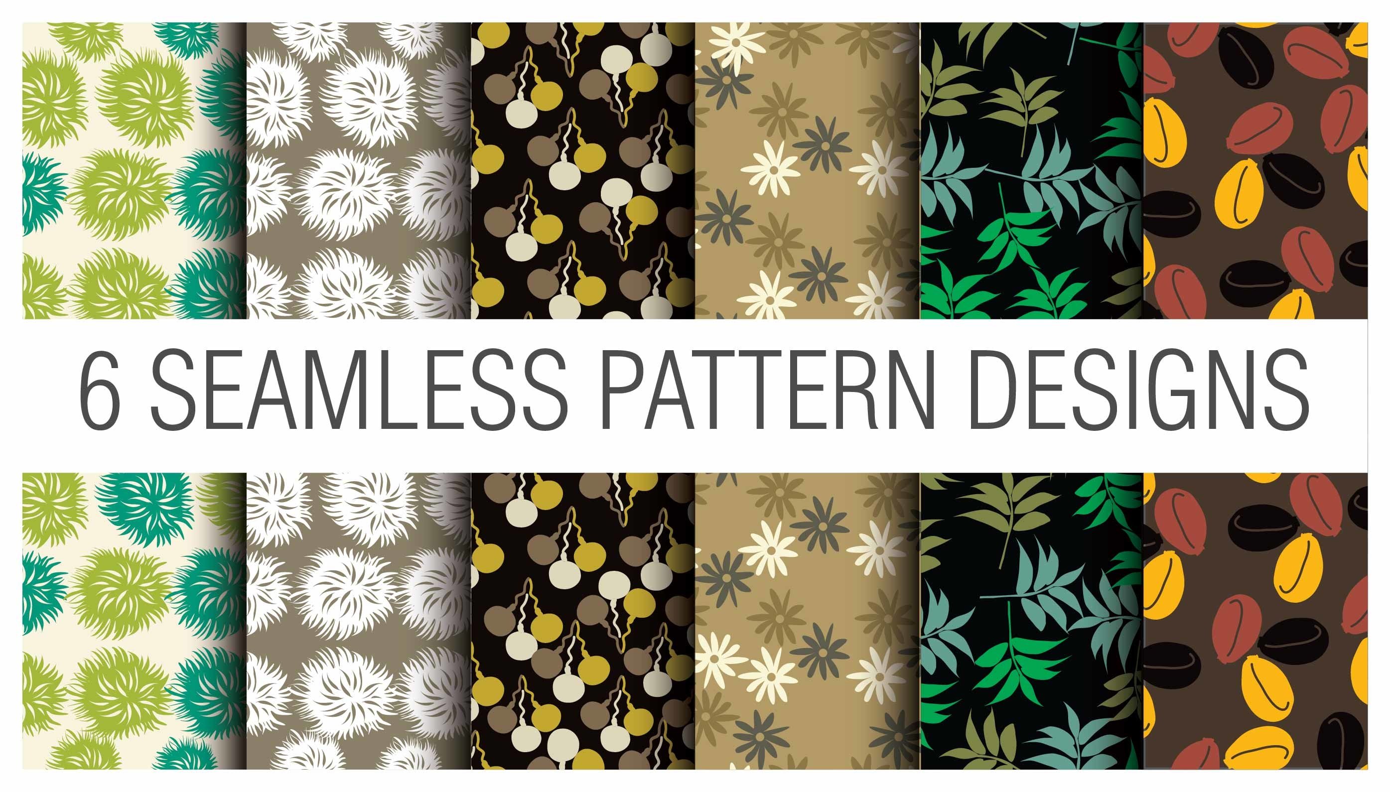 Custom Seamless Patterns (11394) | Patterns | Design Bundles