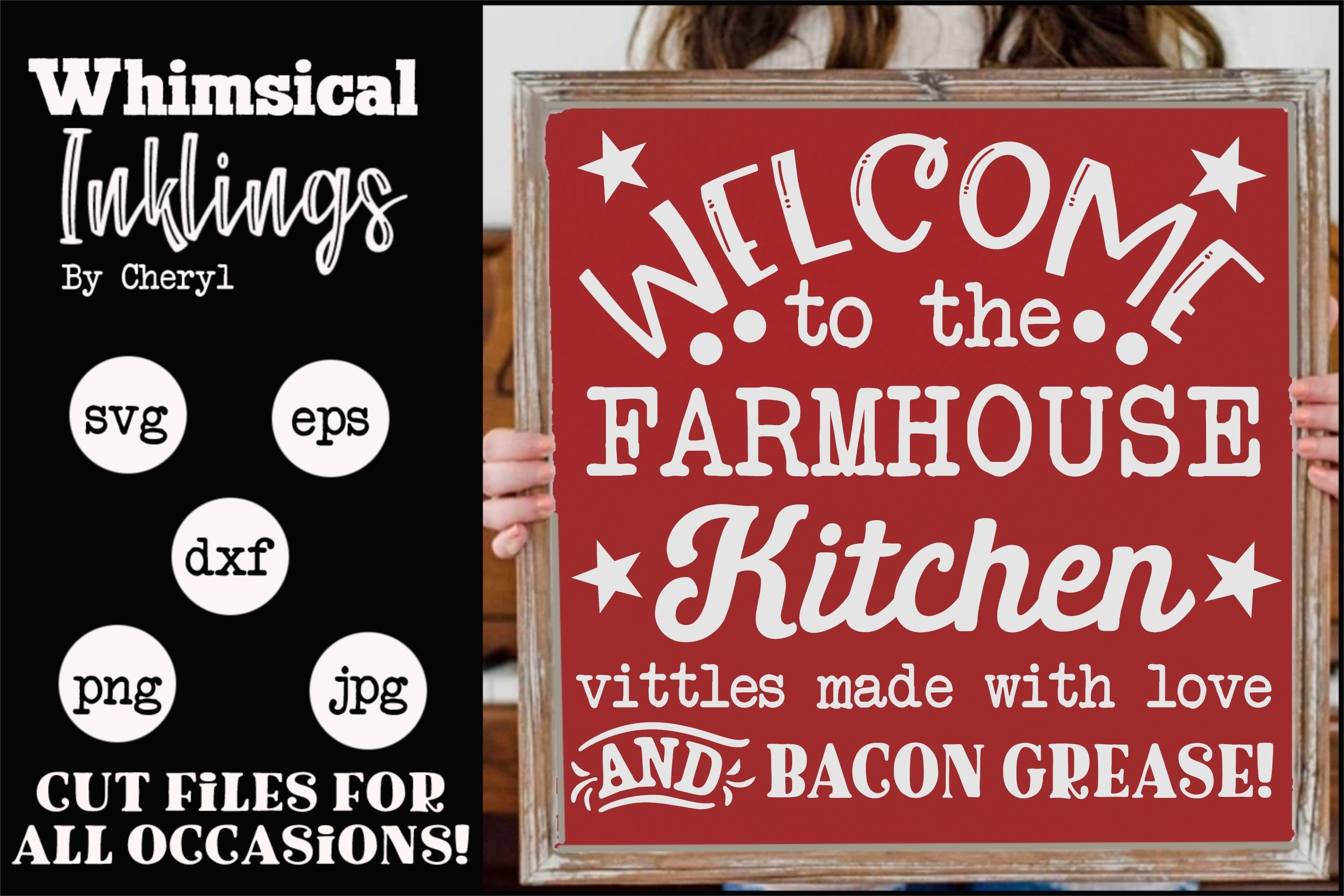 Vittles Made With Love SVG (524692) | SVGs | Design Bundles