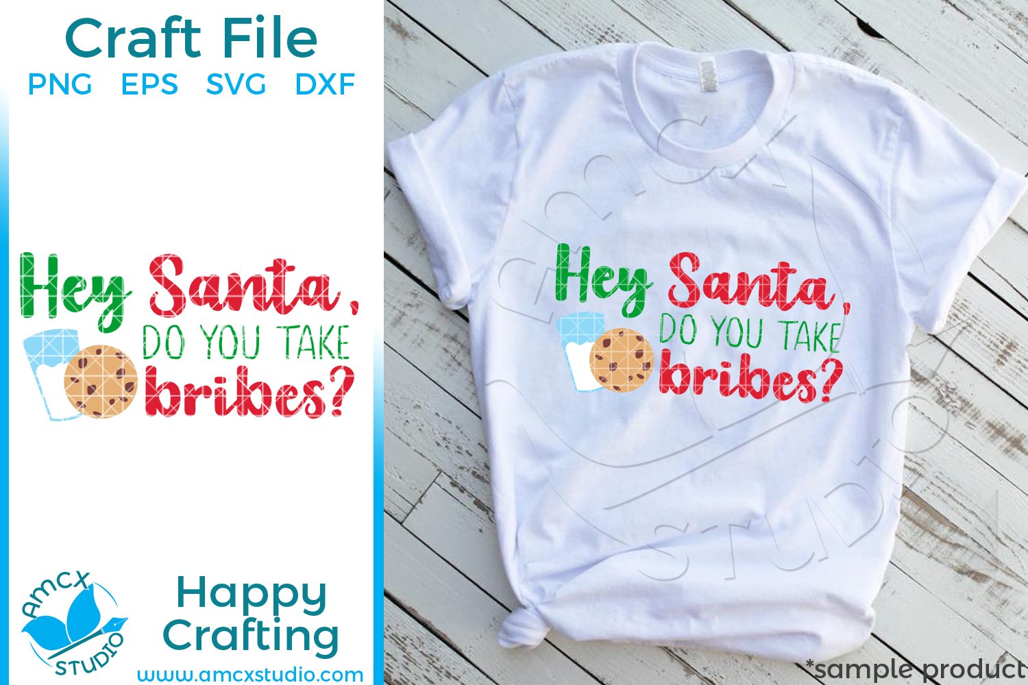 Hey Santa, Santa's Cookies Bribe SVG (149012) | SVGs | Design Bundles