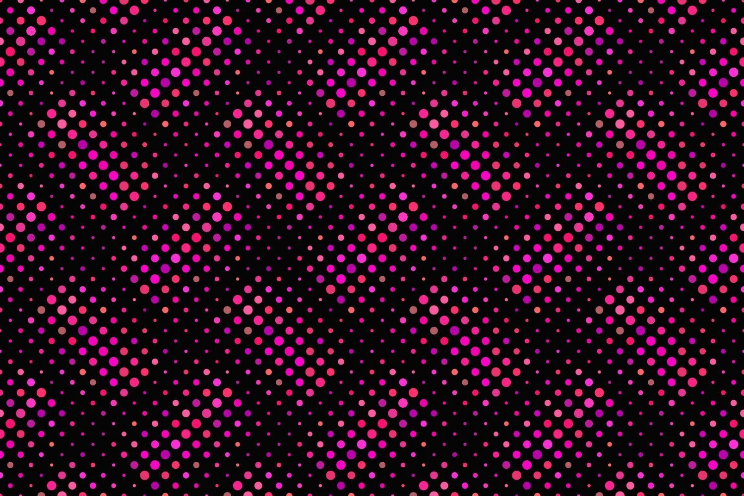 24 Seamless Pink Dot Patterns (317136) | Patterns | Design Bundles