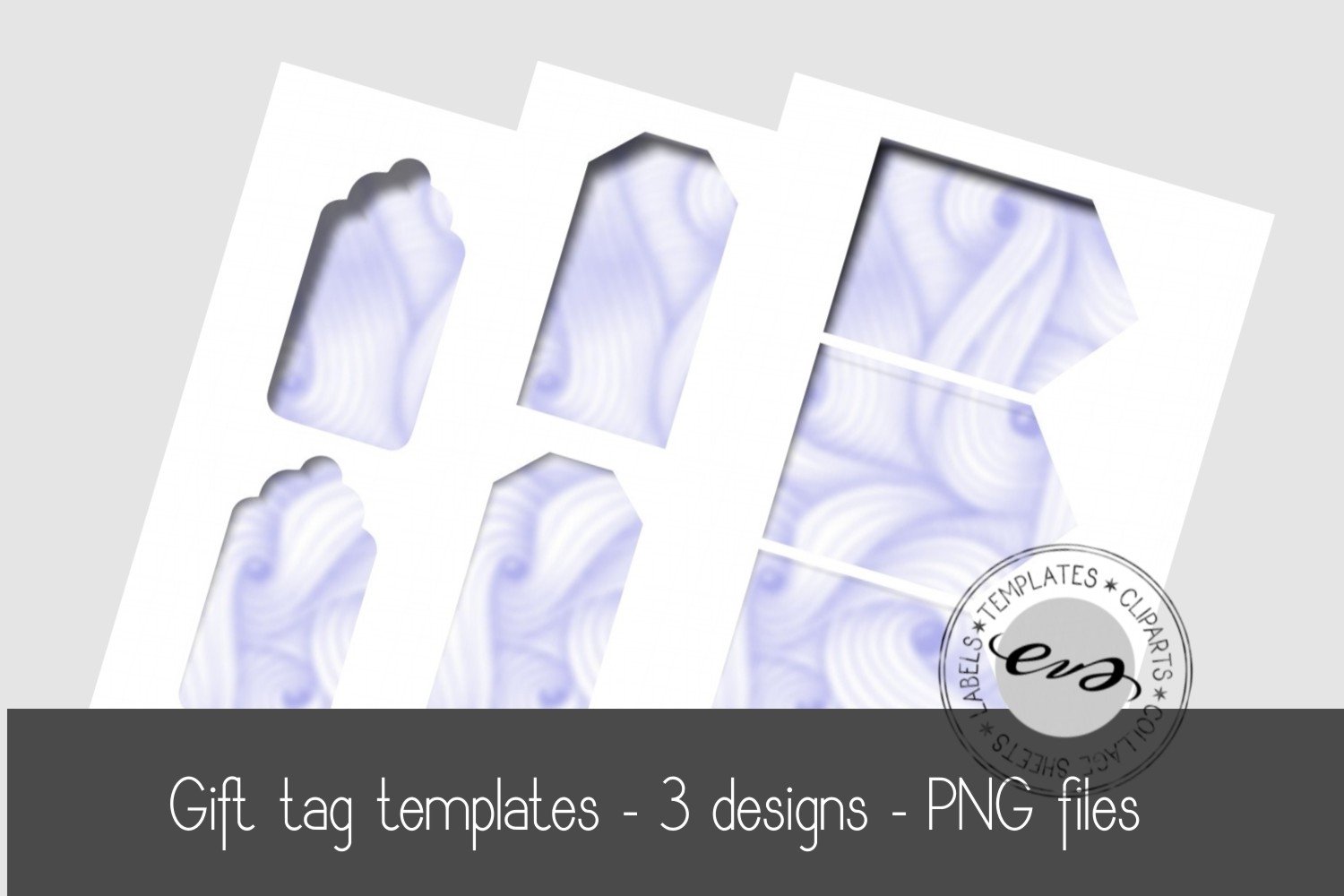 Digital Gift tag templates (20684) | Printables | Design Bundles