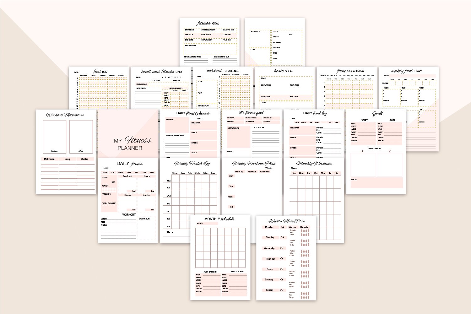 Planner bundle (741384) | Digital | Design Bundles