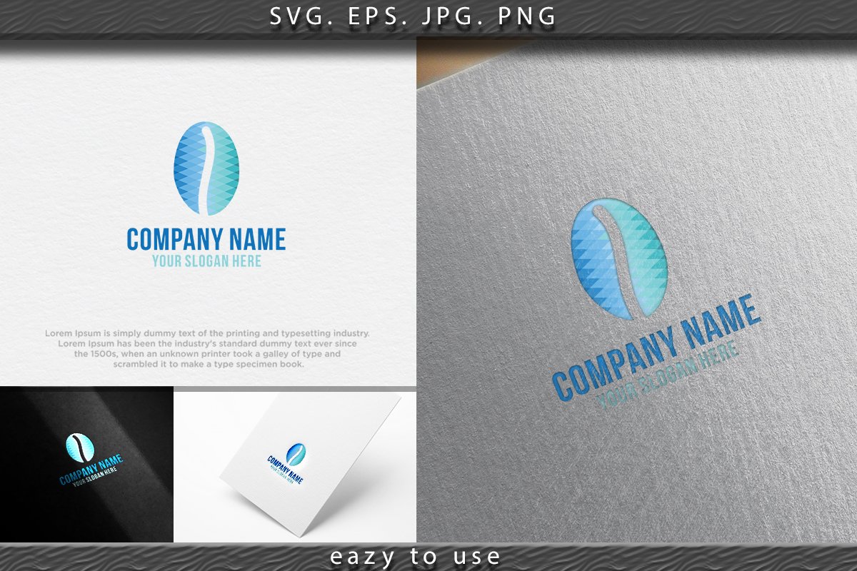 blue ice brew coffee logo design inspiration (689875) | Logos | Design ...