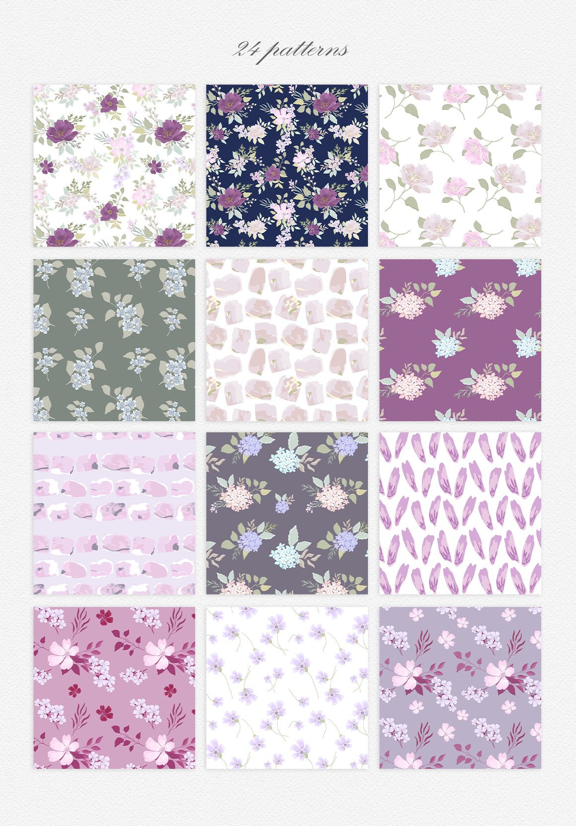 Wedding Patterns Set