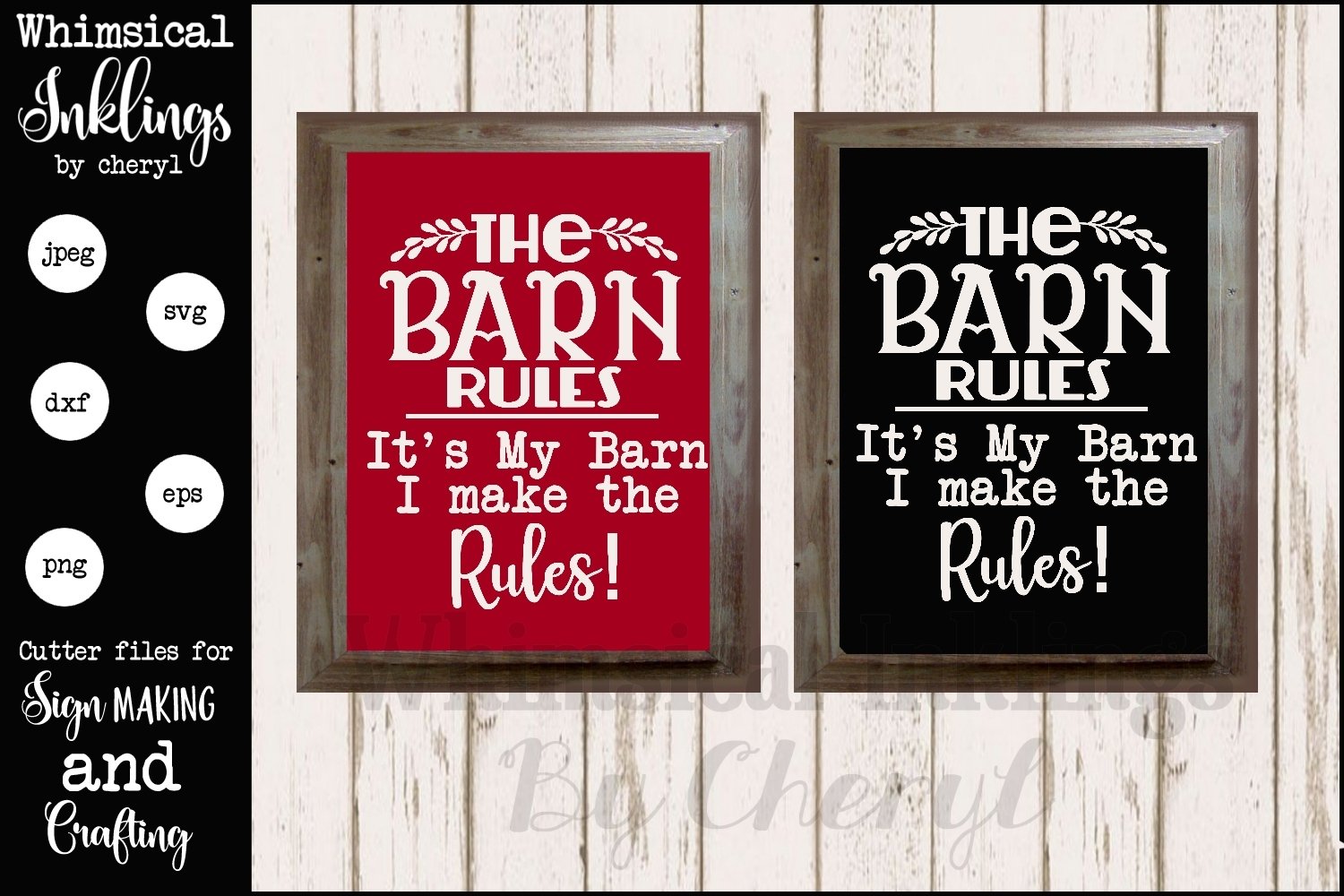 My Barn My Rules
