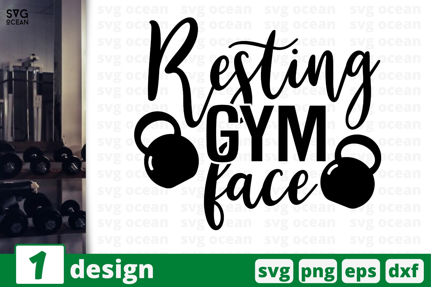 RESTING GYM FACE SVG CUT FILE | Fitness cricut | Workout (785680) | Cut ...