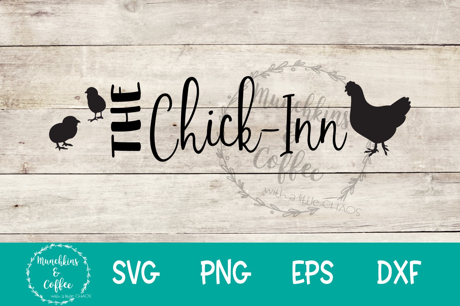 The Chick-Inn SVG (327783) | SVGs | Design Bundles