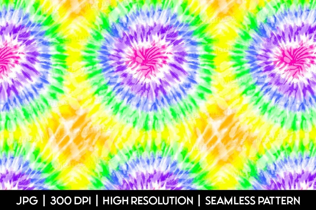 Neon Tie Dye