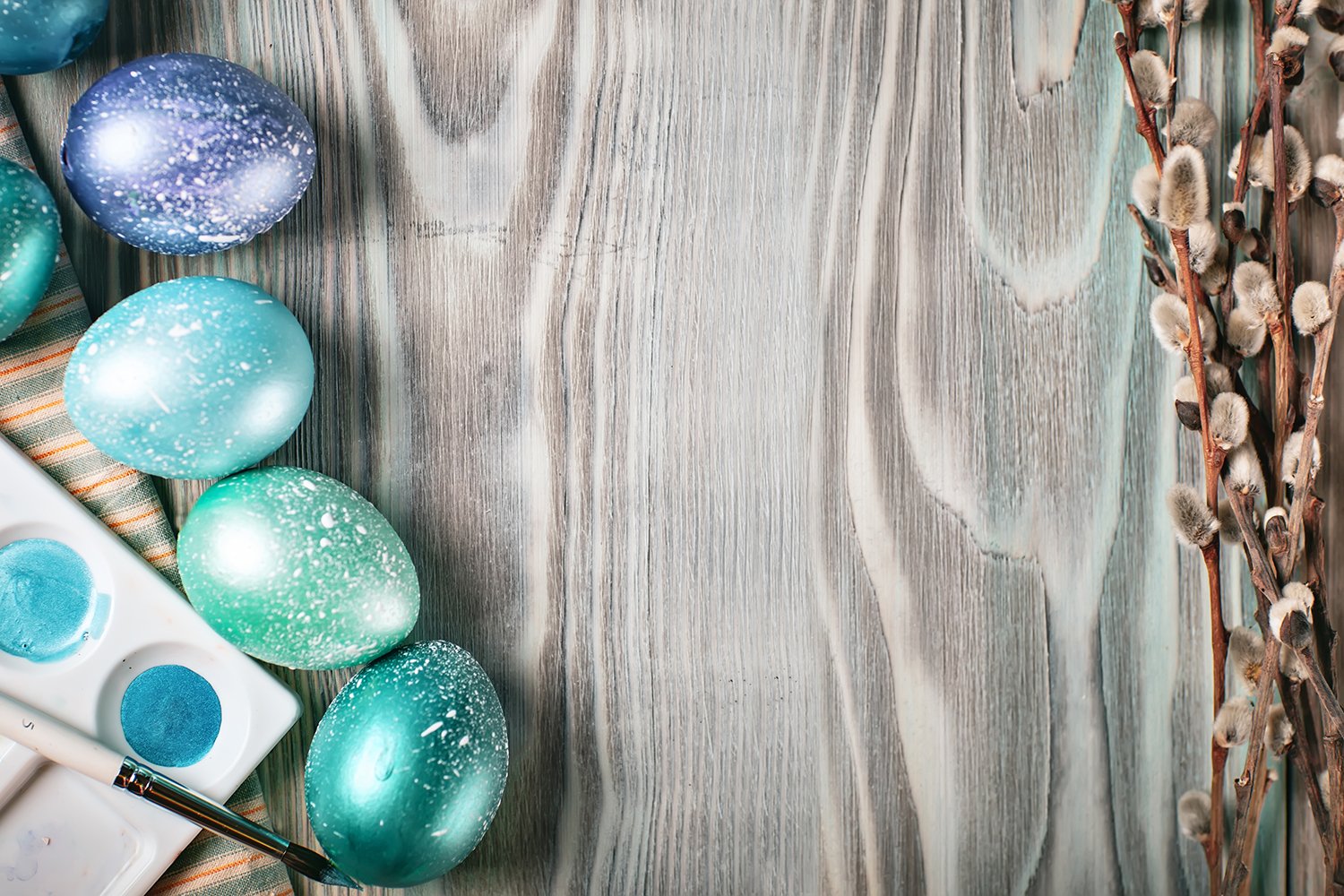 Bundle of greeting Easter backgrounds. (455712) | Food and Drink ...